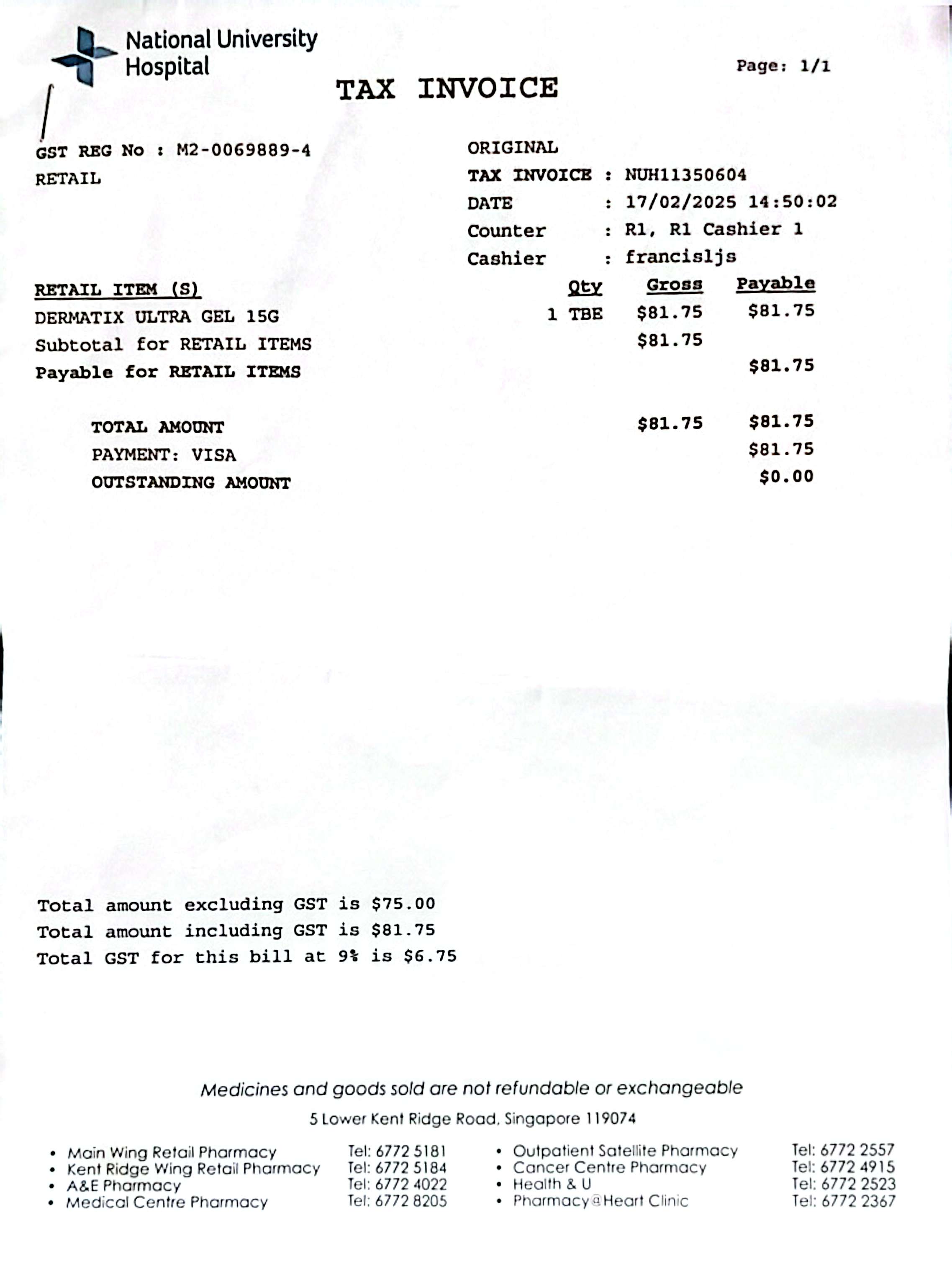 Fu Hua Secondary School Accident 17Feb2025 – Zhao Junwei